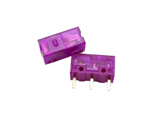 Click here for 2Pcs Purple Purple Dot Micro Switch 3 Pin 0.7N 150... prices