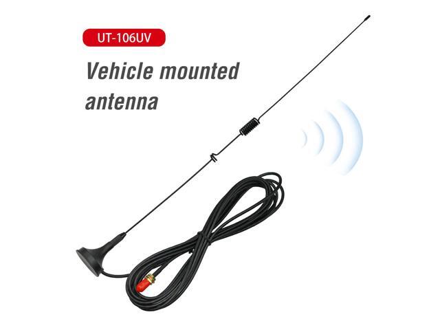 Click here for UT-106UV Car Antenna Magnetic SMA-F Dual Band On-b... prices