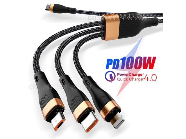 Click here for 3 in 1 PD USB C Cable for iPhone 14 13 12 3in1 100... prices