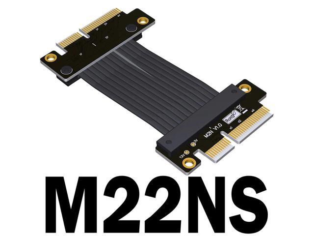 Click here for PCI Express 4.0 X4 Extension Cable Gen4 PCIe 4X TX... prices