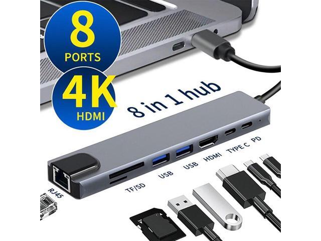 Click here for USB C Hub 8 In 1 Type C 3.1 To 4K HDMI Adapter wit... prices
