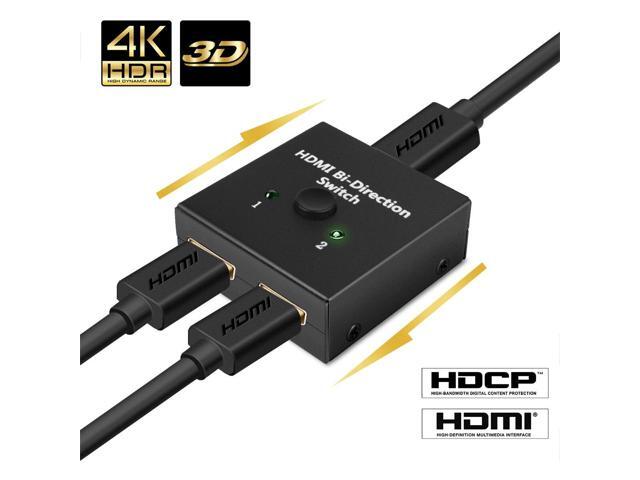 Click here for 2 Port HDMI 2.0 Switch 4K 60Hz 2x1 1x2 Bi Directio... prices