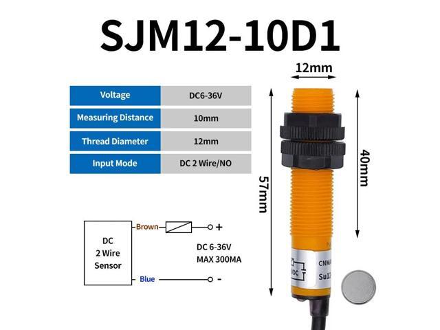 Click here for Hall Sensor Proximity Switch M12 NPN DC 3-Wires No... prices