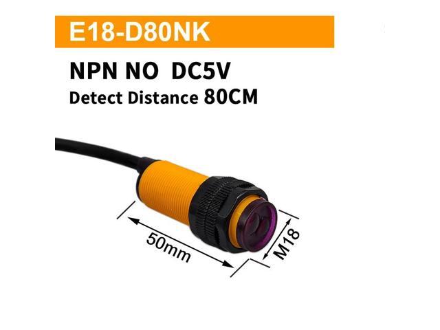 Click here for E18-D30NK Photoelectric Switch D50NK NPN NO DC5V O... prices