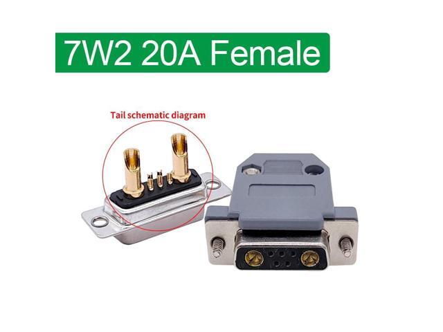Click here for 1PCS 7W2 20A 30A 40A Gold plated high current Conn... prices