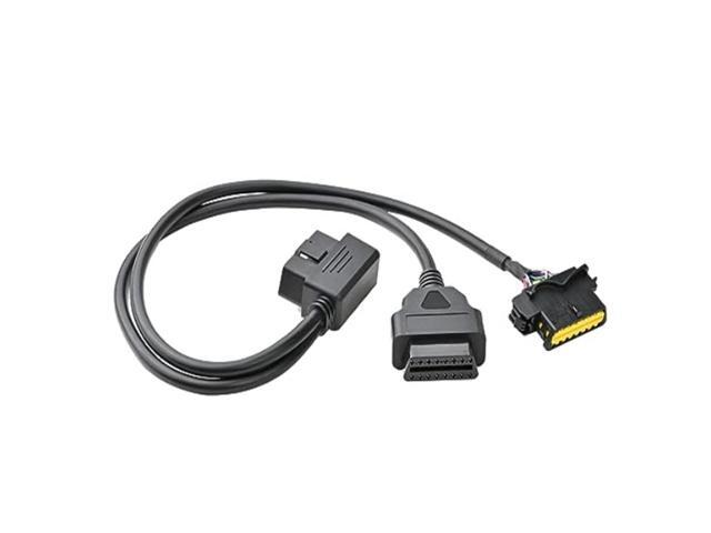 Click here for 50CM L-SHAPED ELBOW RIGHT ANGLE OBD2 OBD II FULL 1... prices