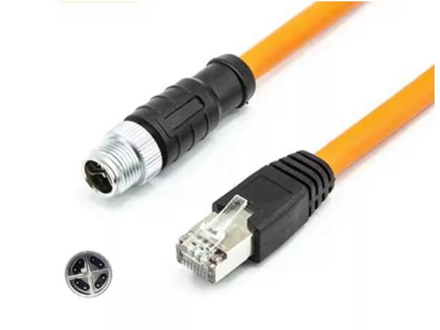 Click here for M12 to RJ45 network cable  10MW high flexible drag... prices