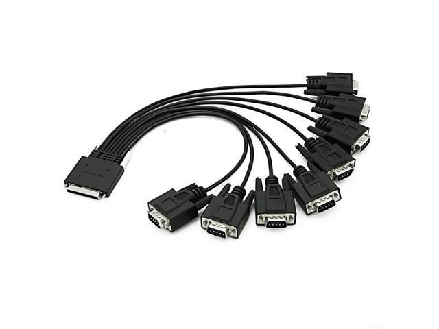Click here for VHDCI68 to 8-port RS232 serial card cable PCIE to... prices