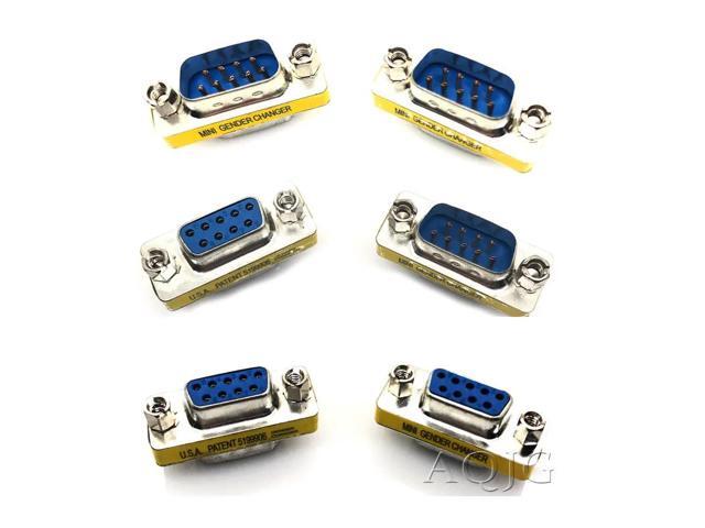 Click here for DB9 9Pin Male To Male Mini Gender Changer Adapter... prices