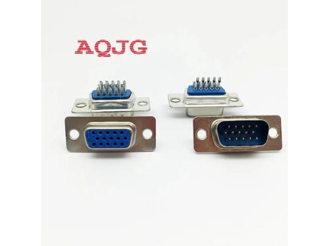 Click here for 10 pcs D-SUB VGA 15 Pin Female Solder Type Connect... prices