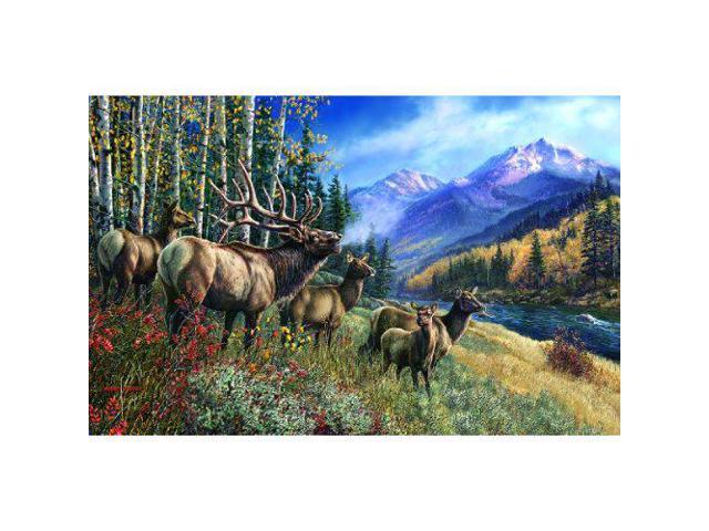Click here for Elk Anthem 1000 pc Jigsaw Puzzle prices