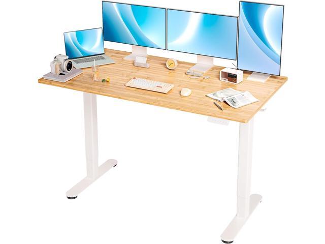 Click here for Bamboo Electric Standing Desk  55x24 Inches Adjust... prices