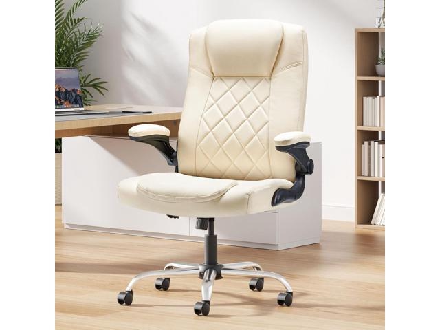 Click here for Executive Office Chair with Flip-Up Arms Adjustabl... prices