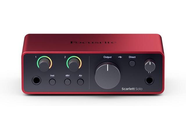 Click here for Focusrite Scarlett Solo 4th Gen USB Audio Interfac... prices