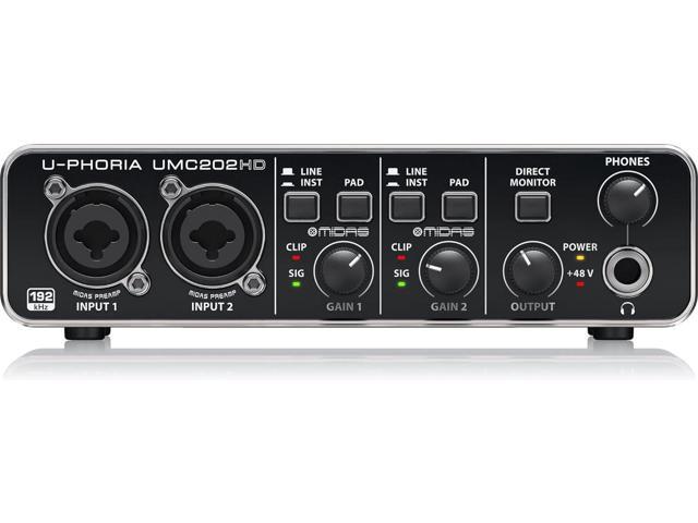 Click here for Behringer U-Phoria UMC202HD USB Audio Interface prices