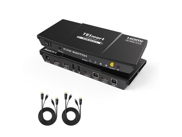 Click here for HDMI KVM Switch 2 Port 4K@60Hz  KVM Switch 1 Monit... prices