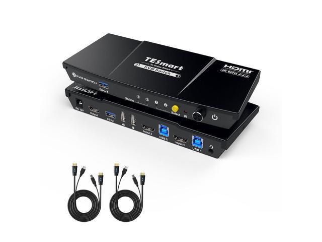 Click here for USB 3.0 HDMI KVM Switch 1 Monitor 2 Computers 4K@6... prices
