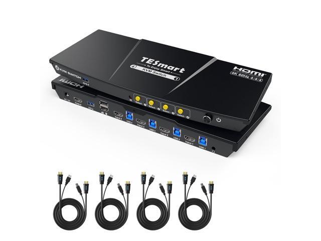 Click here for USB 3.0 HDMI KVM Switch 1 Monitor 4 Computers 4K@6... prices