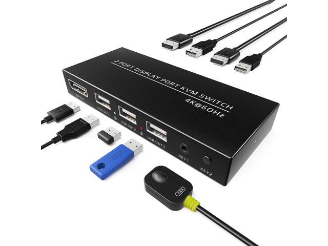 Click here for Displayport kvm Switch - 2 Port DP KVM Switch Disp... prices