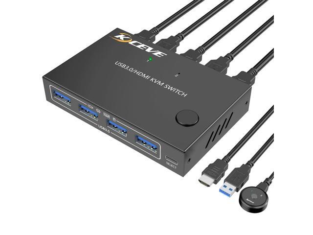 Click here for KVM Switch 2 Ports  HDMI USB 3.0 KVM Switcher Box... prices