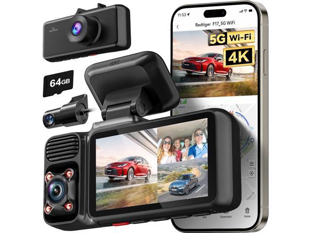 Click here for 4K 3 Channel Dash Cam 5G WiFi Built-in GPS with 64... prices