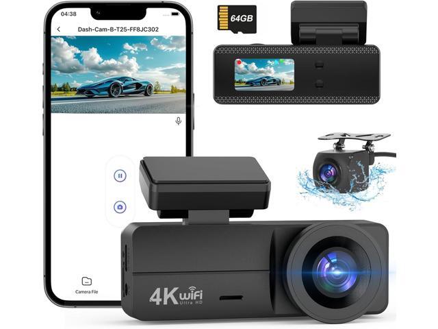 Click here for 4K Dash Cam Front and Rear  WiFi Dash Cam with 64G... prices