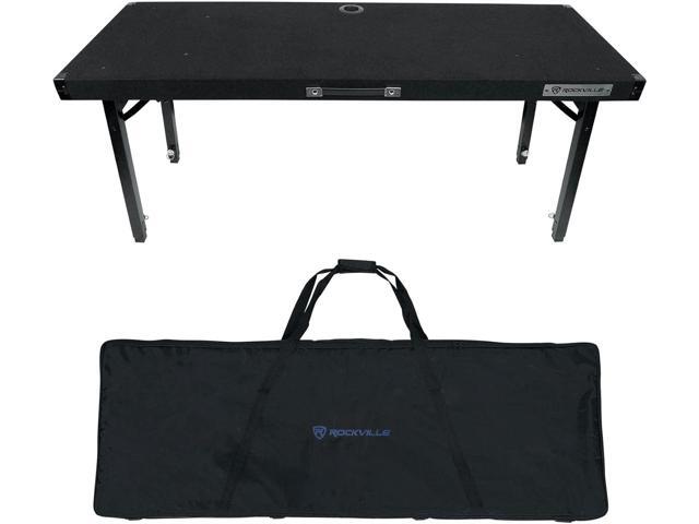 Click here for RTBL4 Adjustable Height DJ Table Folding Legs + Ca... prices