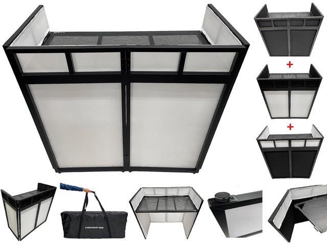 Click here for BEAST-8 Large 46 Wide DJ Event Facade White/Black... prices