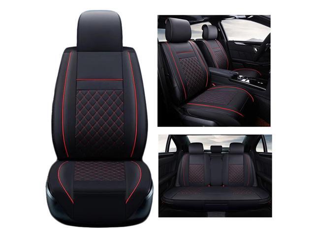 Click here for Acaigel Full Set Car Seat Cover Black PU Leather R... prices