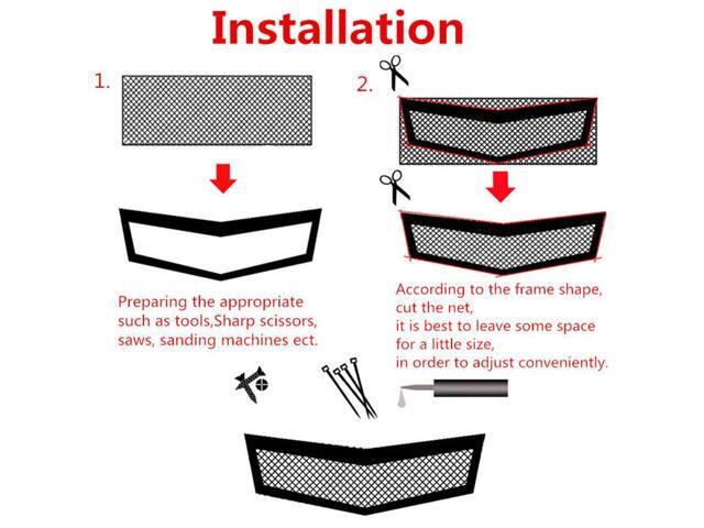Click here for Paiying Silver Rhombus Aluminium Racing Grille Mes... prices