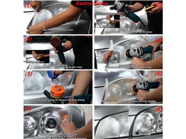 Click here for Acaigel Car Headlight Lens Polishing Kit Mist Haze... prices