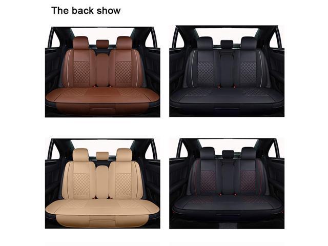 Click here for Paiying Full Set Car Seat Cover Black PU Leather R... prices