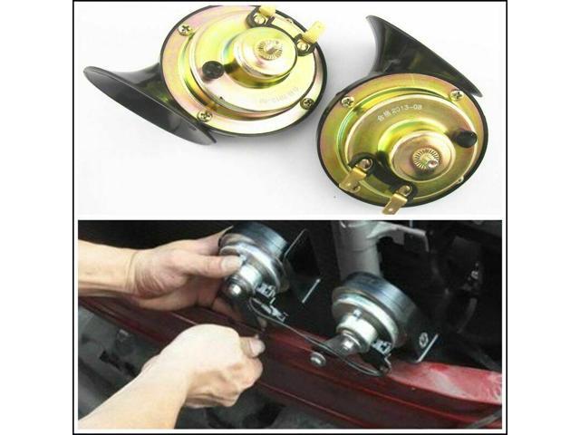 Click here for Acaigel 2x Snail Horn 110DB 12V For Motorcycle Dir... prices