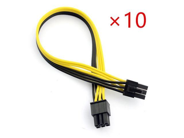 Click here for Acaigel 10pcs PCIE PCI Express 6 to 6 Pin Male Gra... prices