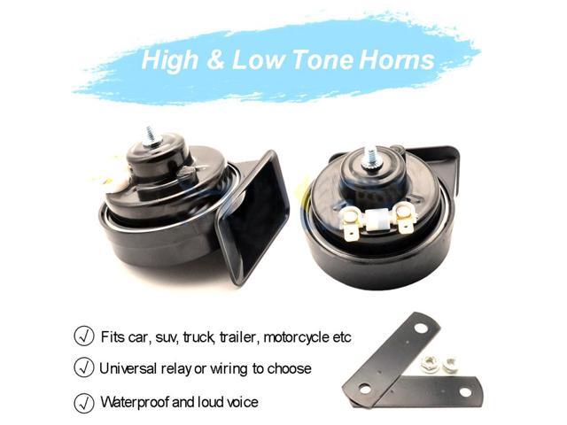 Click here for Acaigel 12V Dual 410/510Hz Snail Horn 110-125DB Ca... prices