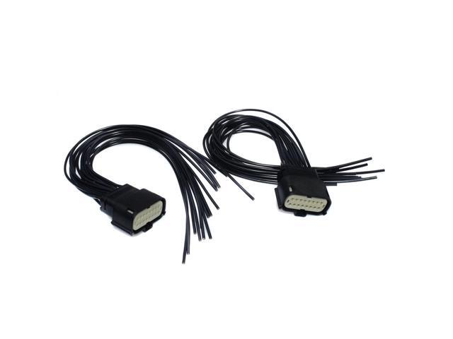 Click here for Paiying 2pcs 16 PINS Headlight Connector Pigtail 6... prices