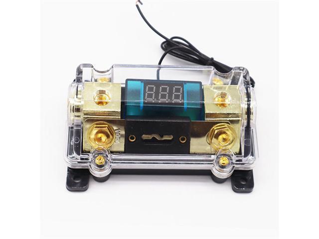 Click here for Acaigel Car Audio Voltage Display Fuse Holder 1/0G... prices