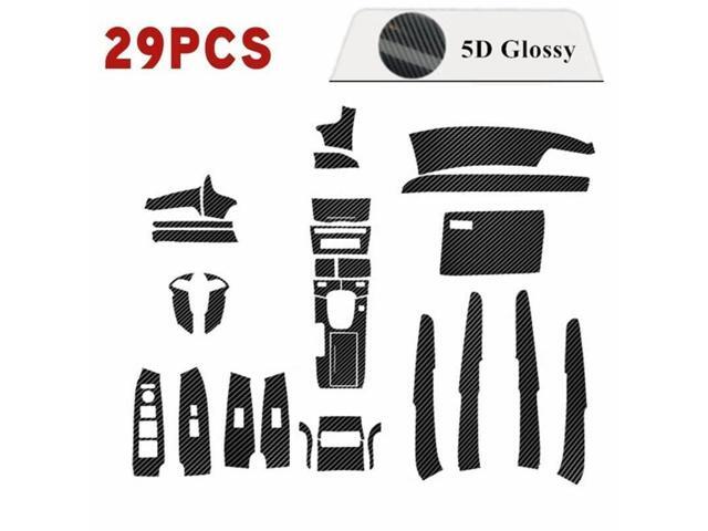 Click here for Yassdwbn 29Pcs Glossy Carbon Fiber Style Car Inter... prices