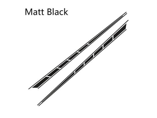 Click here for Yingshan Matt Black Car Racing Body Side Stripe Sk... prices