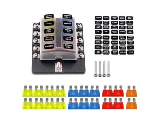 Click here for Acaigel 10-Way Fuse Box With Led Indicators prices