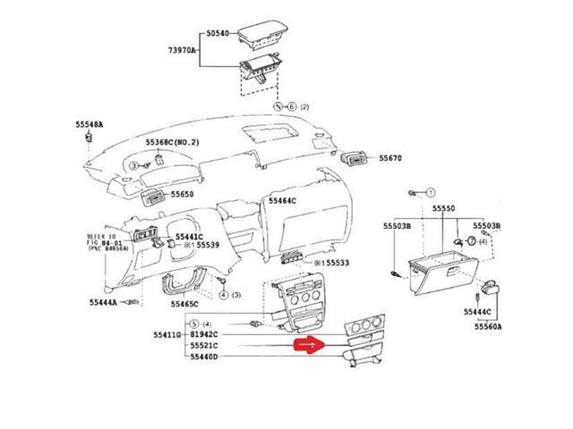 Click here for Yassdwbn 1x Front Instrument Panel Dash Plate For... prices