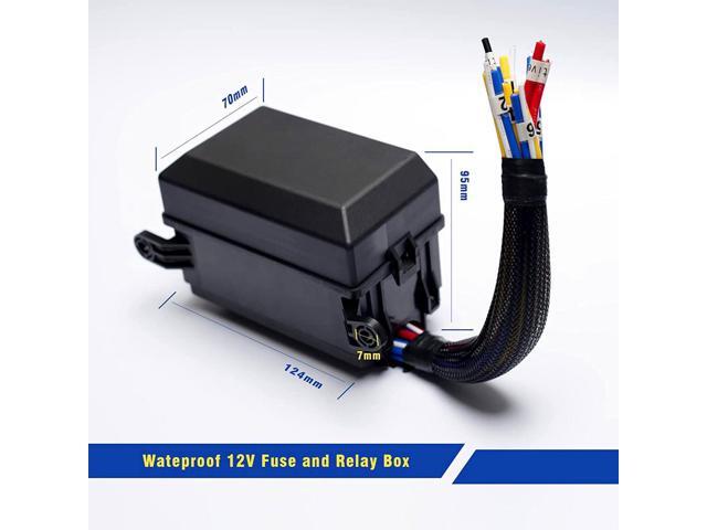 Click here for Paiying 6 Way 12V Fuse & Relay Box with Pre-Wires... prices