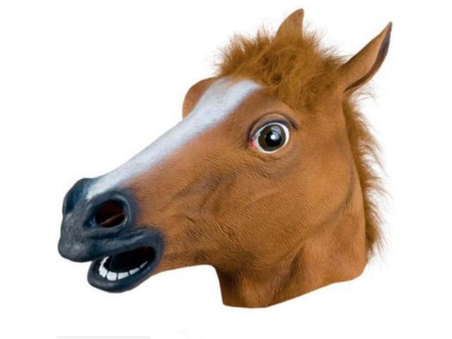 Click here for Horse Head Mask Halloween Party Animal Costume Nov... prices