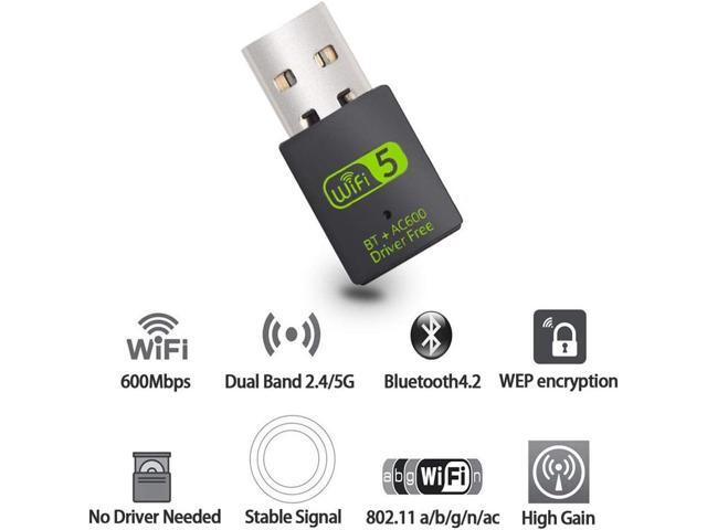 Click here for 600Mbps USB WiFi Adapter  Wireless Driver Free WiF... prices