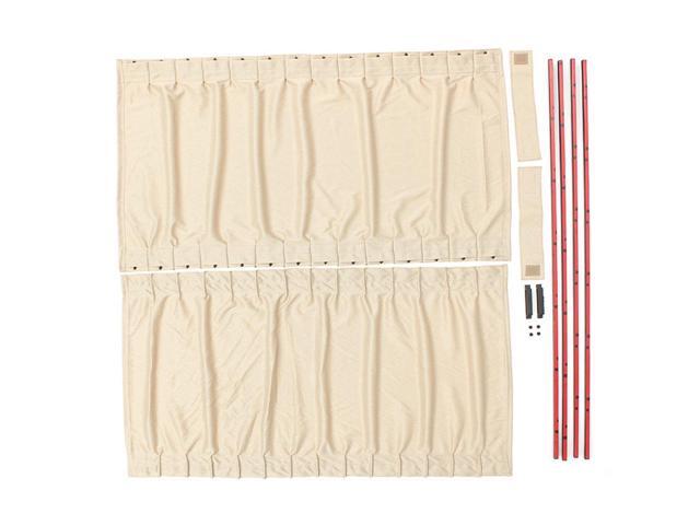 Click here for Acaigel 2× Beige VIP Car SUV Window Mesh Style Cur... prices