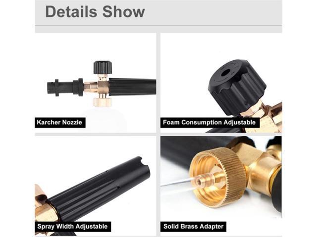 Click here for Acaigel Car Washer Foam Gun Lance Cannon Pressure... prices