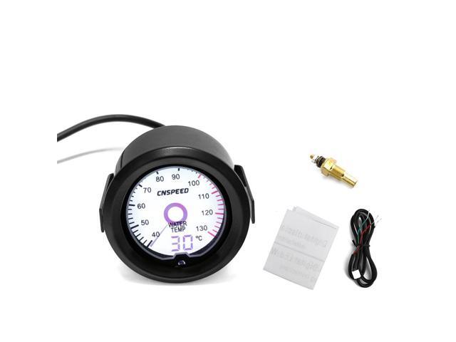 Click here for Acaigel 12V 2/52mm Black Water Temp Temperature Ga... prices
