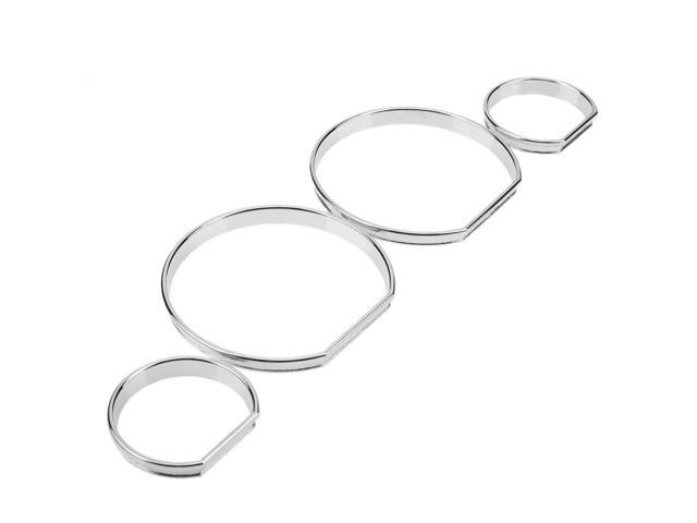 Click here for Yassdwbn 4Pcs Dashboard Bezel Rings Trim For Bmw E... prices