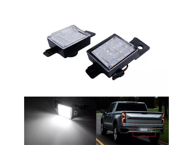 Click here for Yassdwbn 2x White LED License Plate Light For Chev... prices