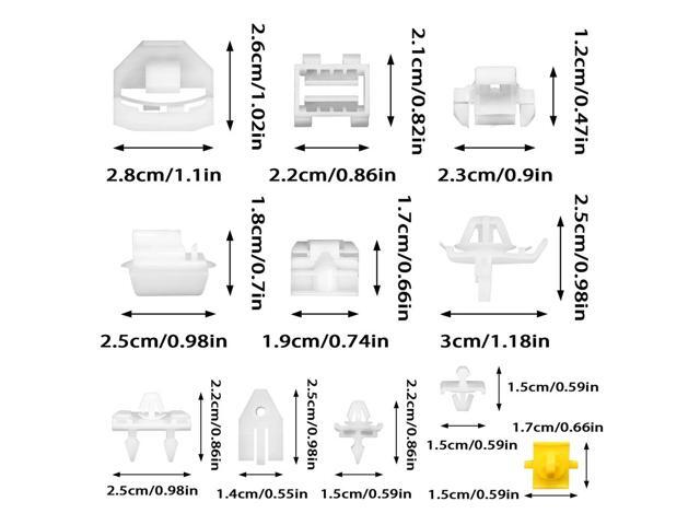 Click here for Acaigel Side Door Panel Fixing Clips For Benz 190... prices